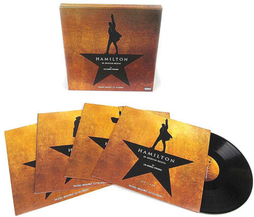 Hamilton ORIGINAL BROADWAY CAST Lin-Manuel Miranda NEW SEALED VINYL 4 ...